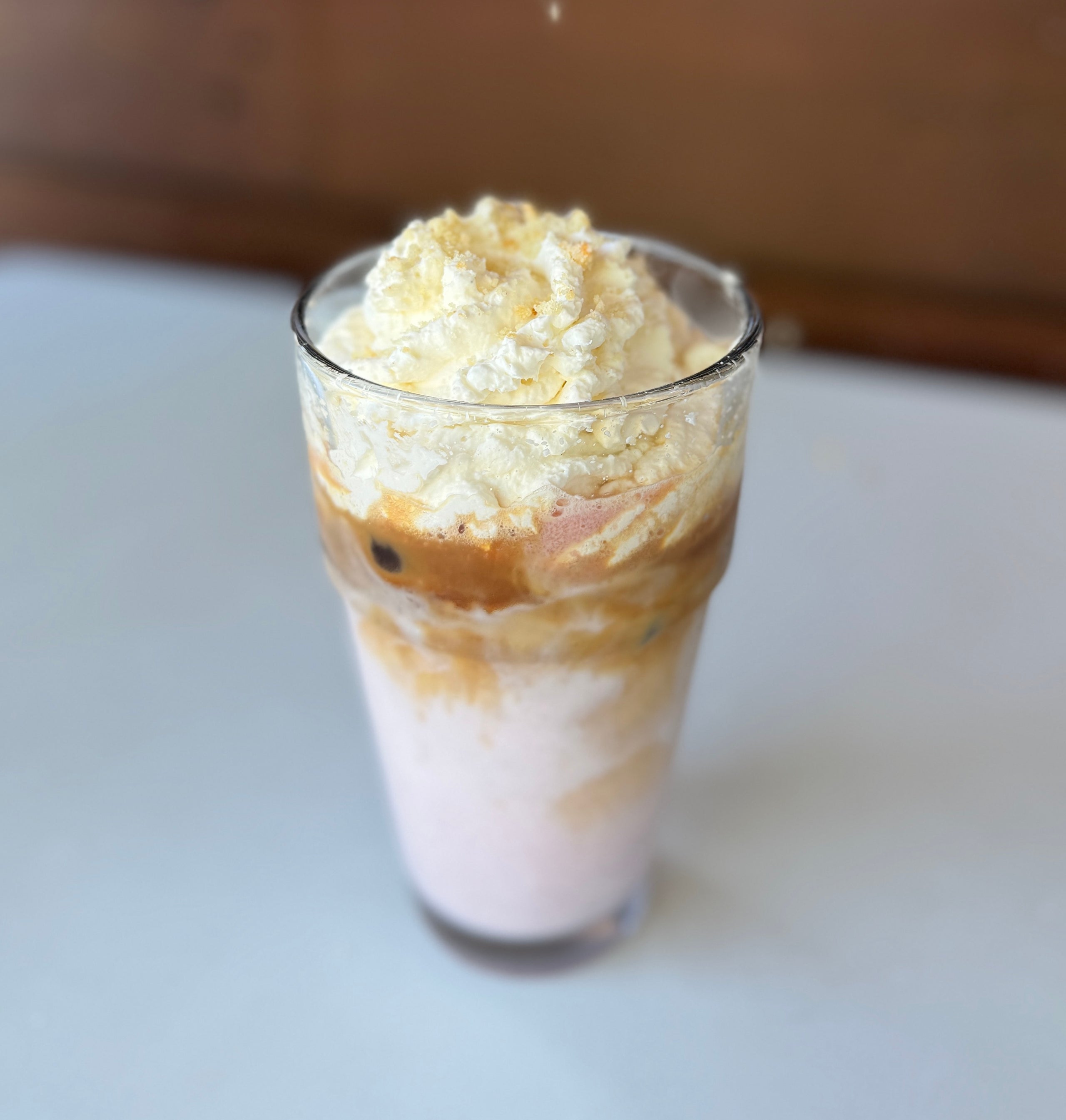 Iced Strawberry Shortcake Latte | Avid Coffee